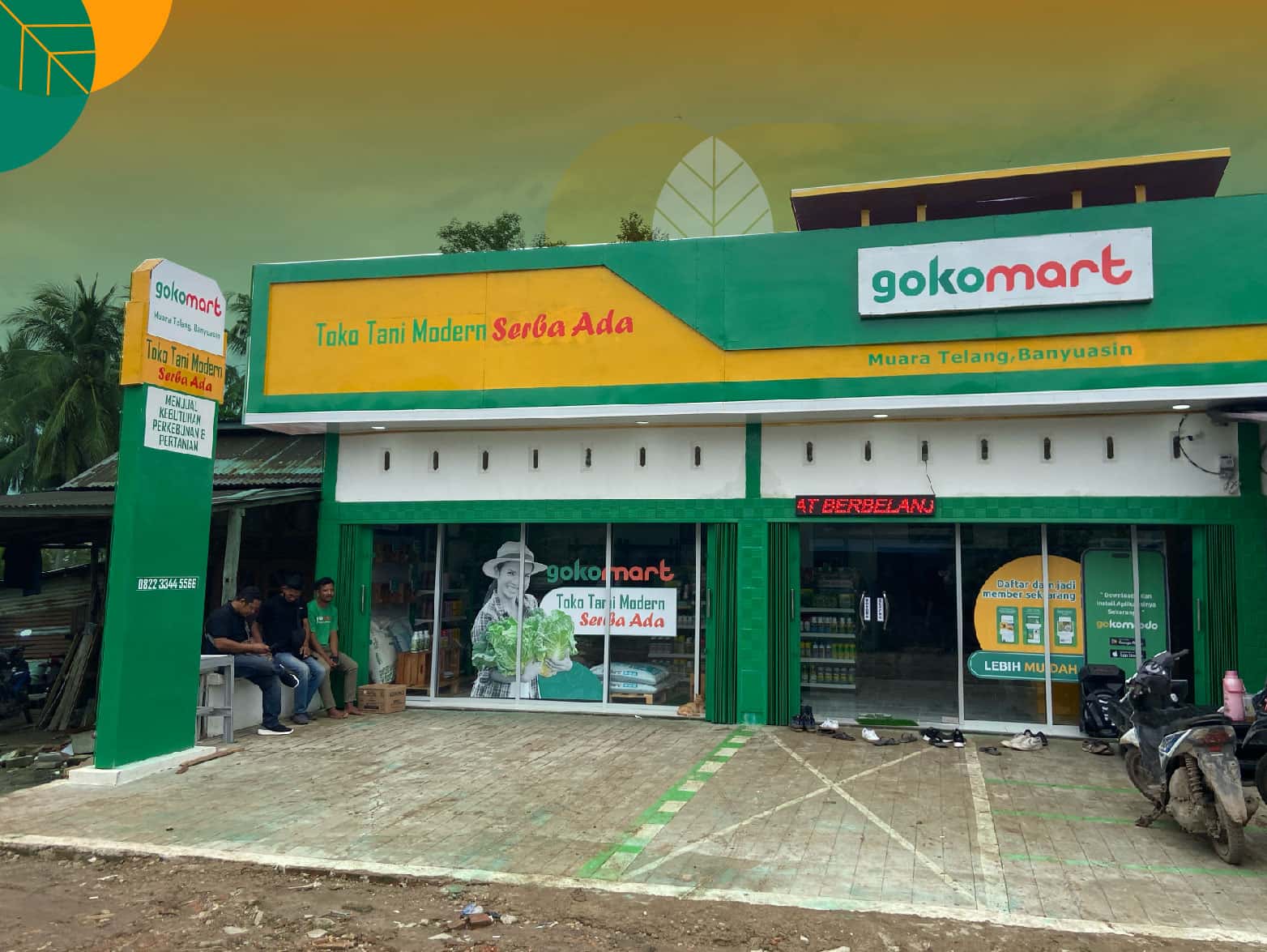 Dongkrak Produktivitas Sektor Hulu, GokoMart Buka Perdana di Banyuasin ...